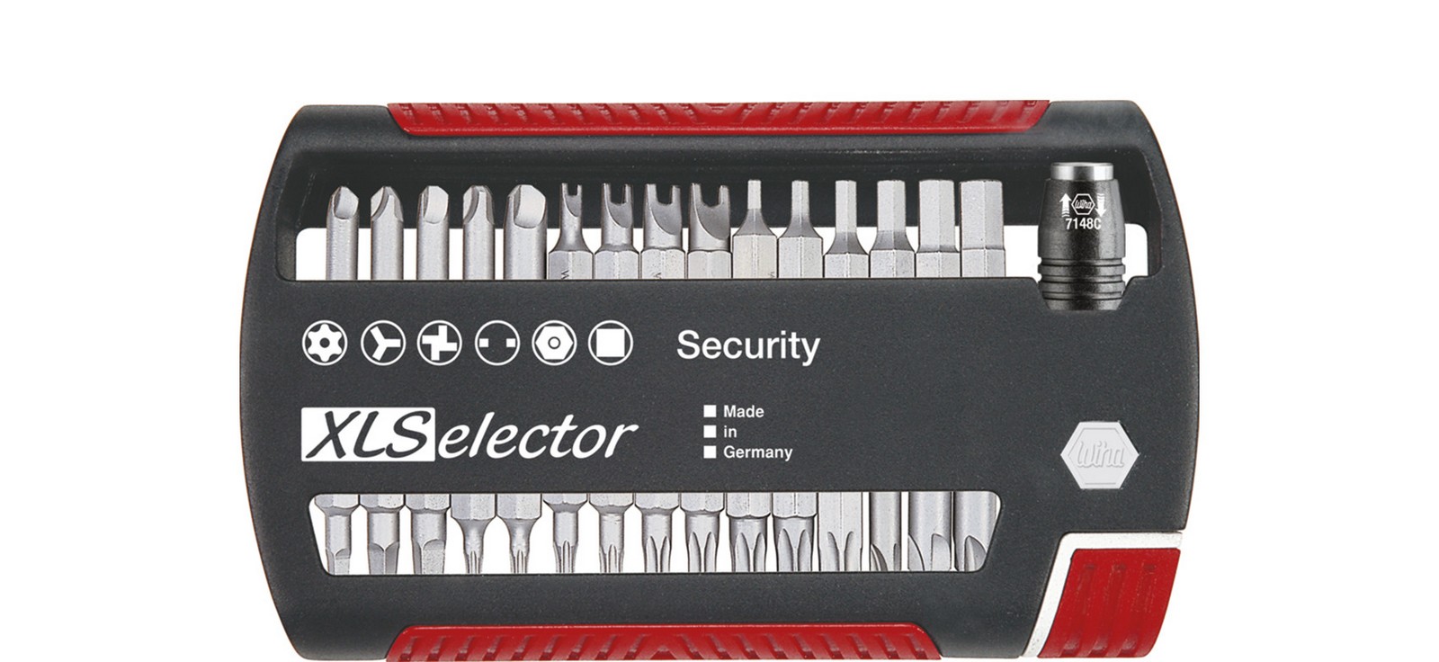 Wiha 29416 Set bitova XLSelector Security Standard 25 mm, 1/4", 32 dela