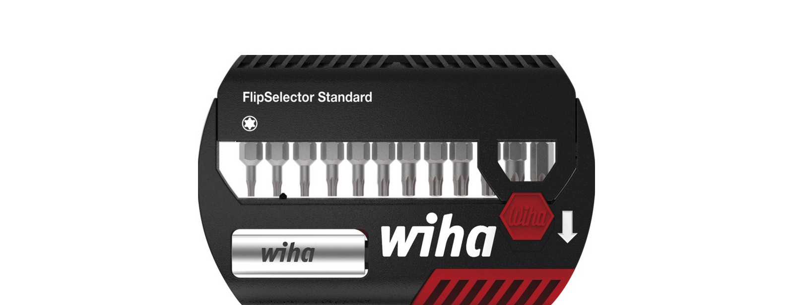 Wiha 39056 Set bitova FlipSelector Standard 25 mm Torx®, 14 delova 1/4", sa kopčom za kaiš
