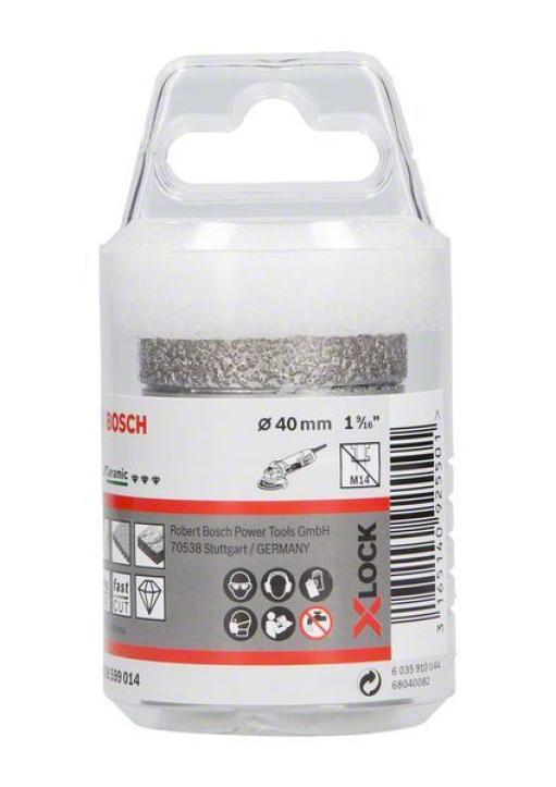 X-LOCK dijamantski sekač Best for Ceramic Dry Speed 40x35 Bosch 2608599014, 40 x 35 mm