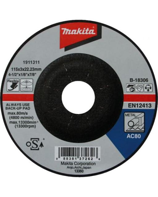 Makita Fleksibilni brusni disk za metal B-18306