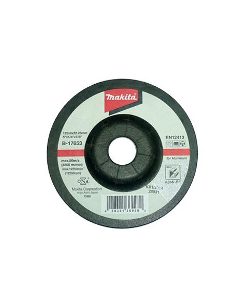 Makita Brusni disk sa presovanim centrom B-17653