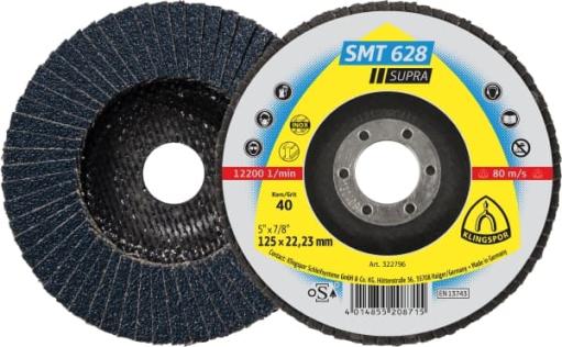 Klingspor SMT 628 Supra Lamelasti Brusni disk, 322789, 115 mm