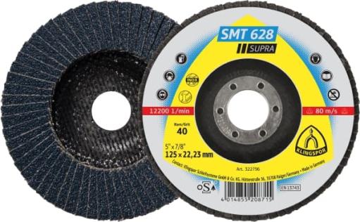 Klingspor SMT 628 Supra Lamelasti Brusni disk, 322800, 125 mm