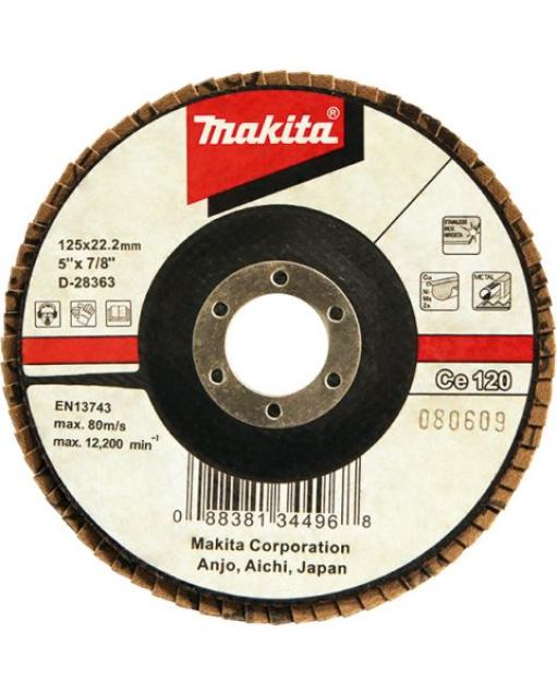 Makita Flap Disc Fiberglass backing/Angled D-28363