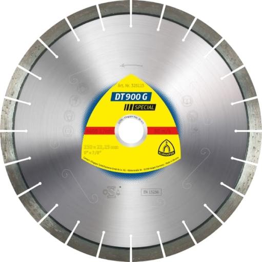 Klingspor DT 900 G Special Dijamantska ploča za ugaone brusilice, 325031, 125 mm