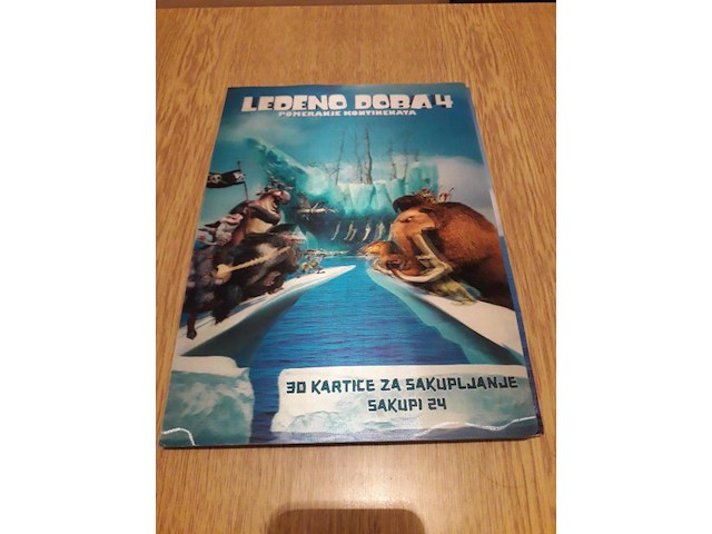 Pun album - Ledeno doba 4,3D kartice (Maxi)