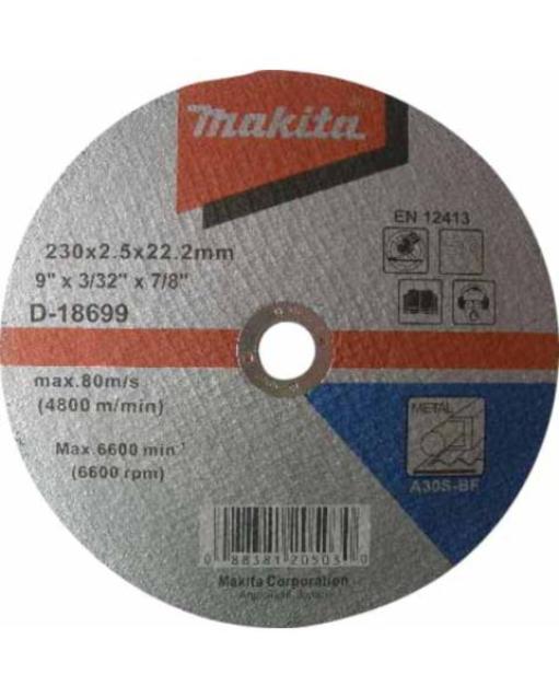 Makita Brusni disk sa presovanim centrom D-18699