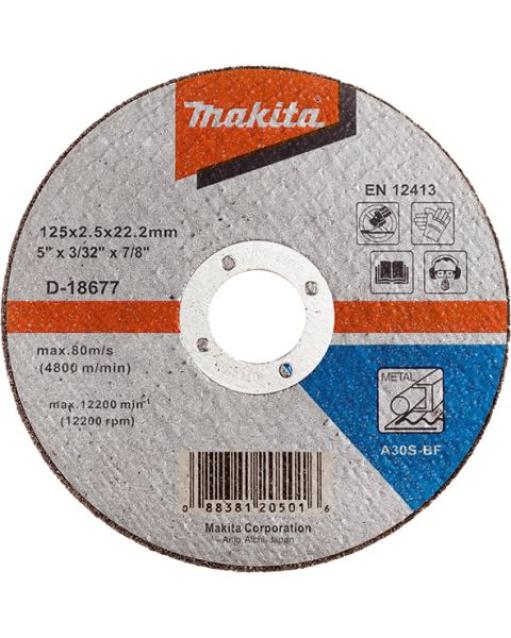 Makita Brusni disk sa presovanim centrom D-18677