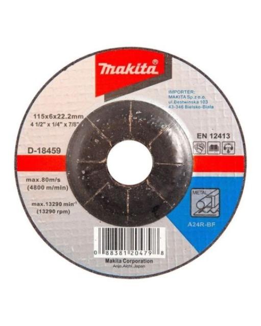 Makita Brusni disk sa presovanim centrom D-18459