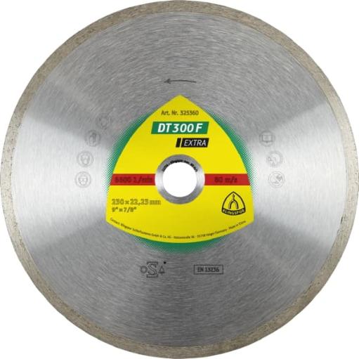 Klingspor DT 300 F Extra Dijamantska ploča za ugaone brusilice, 325357, 115 mm