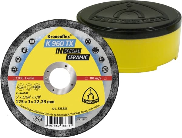 Klingspor K 960 TX Special Kronenflex® rezna ploča, 328885, 115 mm