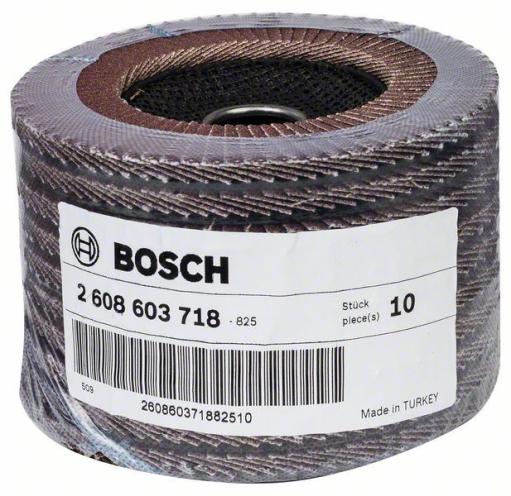 Lamelni brusni disk X431, Standard for Metal Bosch 2608603718, 125 mm, 22,23 mm, 80
