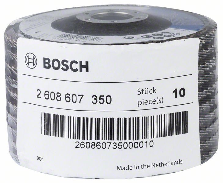 Lamelni brusni disk X551, Expert for Metal Bosch 2608607350, Prečnik 115 mm; granulacija 60, kolenasti