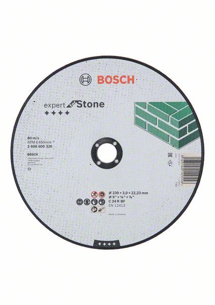 Rezna ploča ravna Expert for Stone Bosch 2608600326, C 24 R BF, 230 mm, 3,0 mm