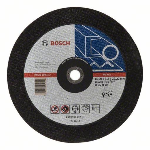 Rezna ploča ravna Expert for Metal Bosch 2608600649, A 30 R BF, 300 mm, 3,2 mm