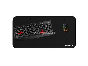 Huzaro Gaming Podloga za miš i tastaturu Mousepad 1.0 XL 80x40 Black