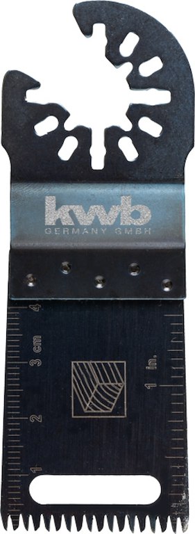 KWB 49709194 CrV nož za multi-alat 34x48, za drvo/plastiku, japanski zubi, Energy Saving