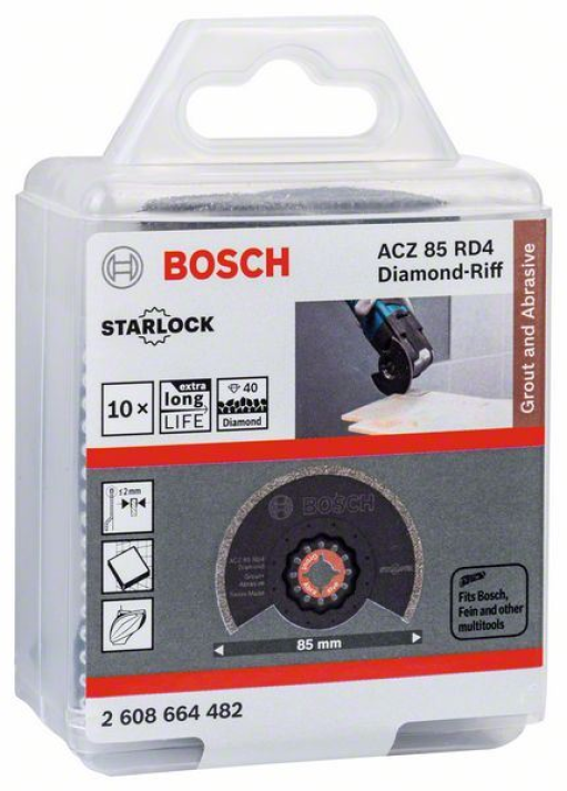 RB - 10kom ACZ 85 RD4 Bosch 2608664482, 85 mm