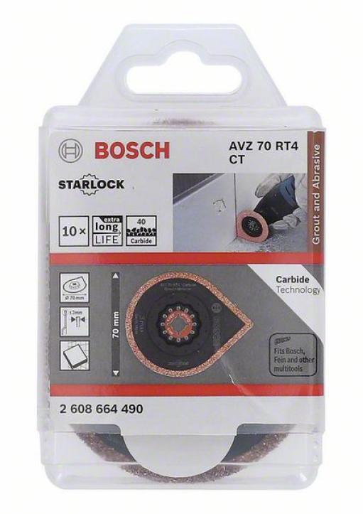 RB - 10kom AVZ 70 RT4 Bosch 2608664490, 70 mm