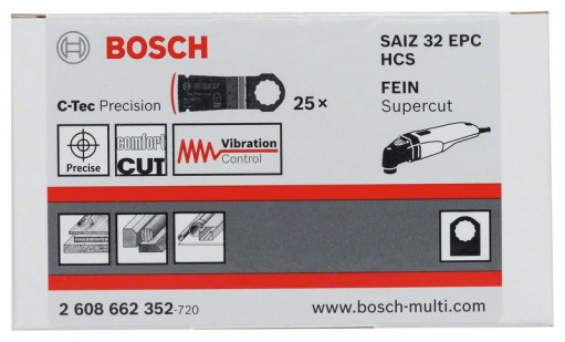 HCS list testere za uranjanje SAIZ 32 EPC Wood Bosch 2608662352, 32 x 40 mm