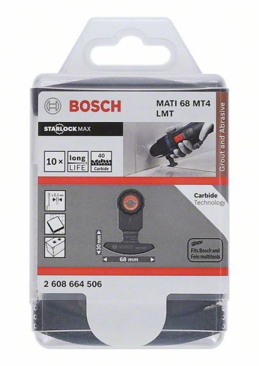 RB - 10kom MATI68 MT4 Bosch 2608664506, 68 x 30 mm