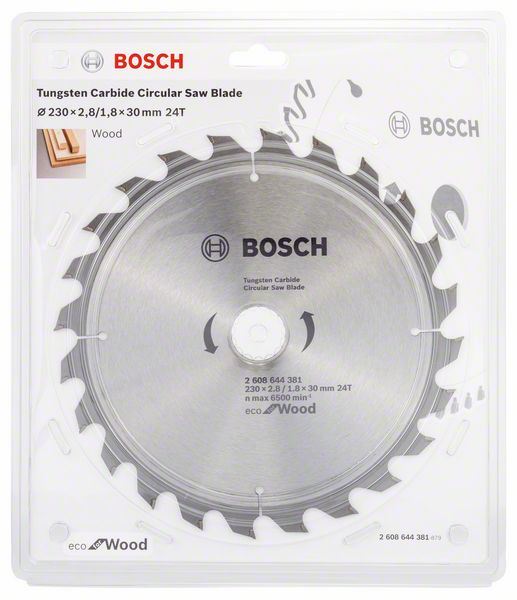 List kružne testere Eco for wood Bosch 2608644381