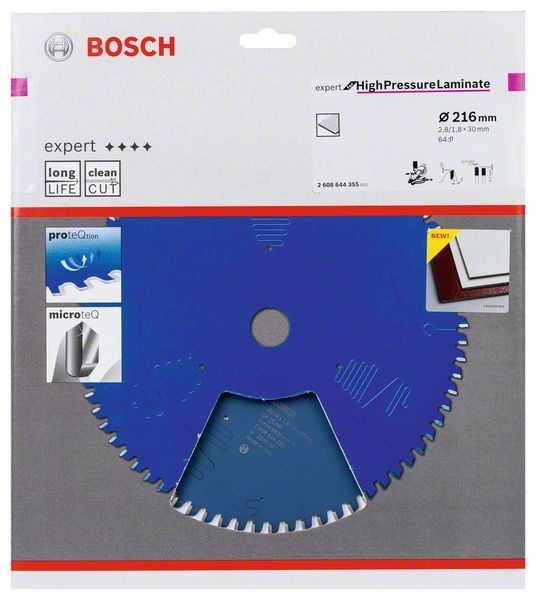 List kružne testere za laminat EX TR B 216x30-64 Bosch 2608644355, EX TR B 216x30-64