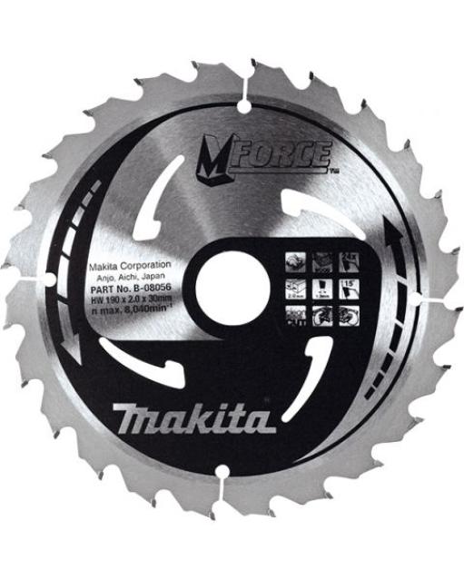 Makita List za testeru od tvrdog metala, MForce, sa 24 zubaca B-08056