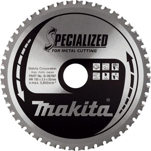 Makita List za testeru od tvrdog metala 185/30mm sa 48 zubaca (B-09787)