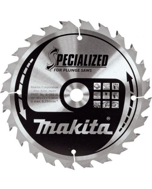 Makita List za testeru od tvrdog metala, sa 24 zubaca B-09313