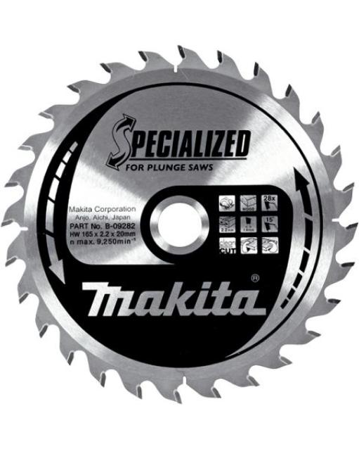 Makita List za testeru od tvrdog metala, sa 28 zubaca B-09282