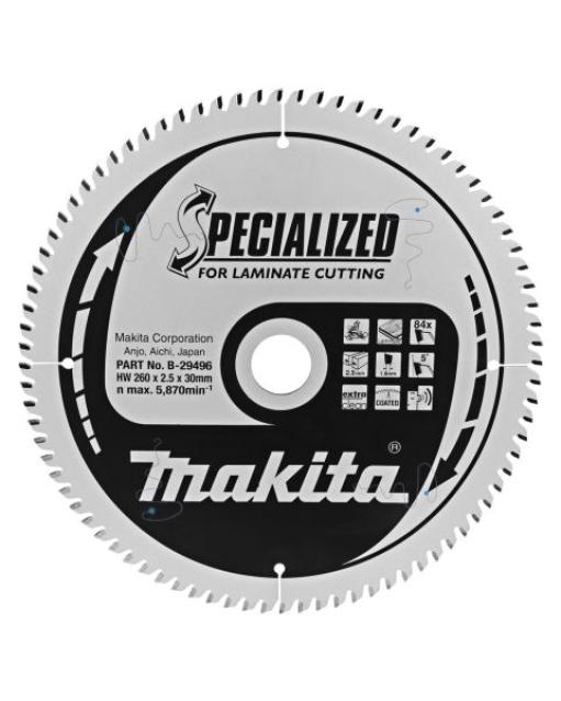 Makita Lista za testeru od tvrdog metala, za laminate B-29496