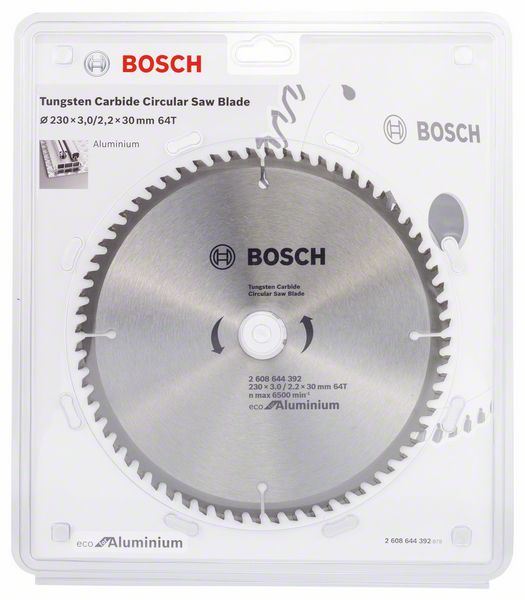 List kružne testere Eco for Aluminium Bosch 2608644392