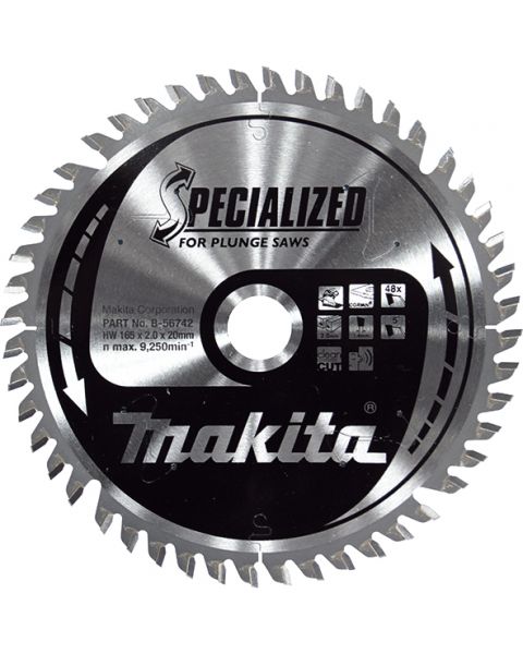 Makita List za testeru od tvrdog metala, za drvo AC/DC B-56742