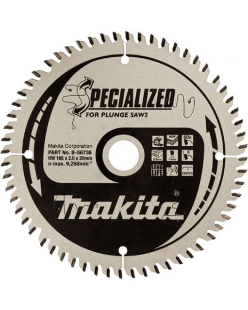 Makita List za testeru od tvrdog metala, za drvo AC/DC B-56736