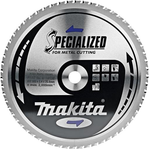 Makita TCT list za testeru, za metal-čelik 305x2.4x25.4mm (B-34132)