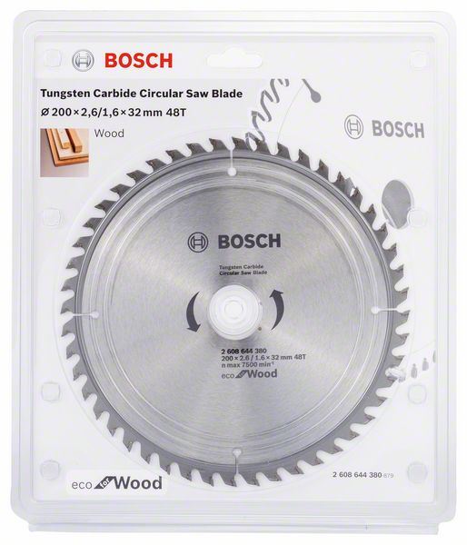 List kružne testere Eco for wood Bosch 2608644380