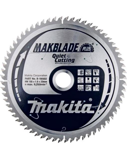 Makita List za testeru od tvrdog metala, za drvo AC/DC B-56502