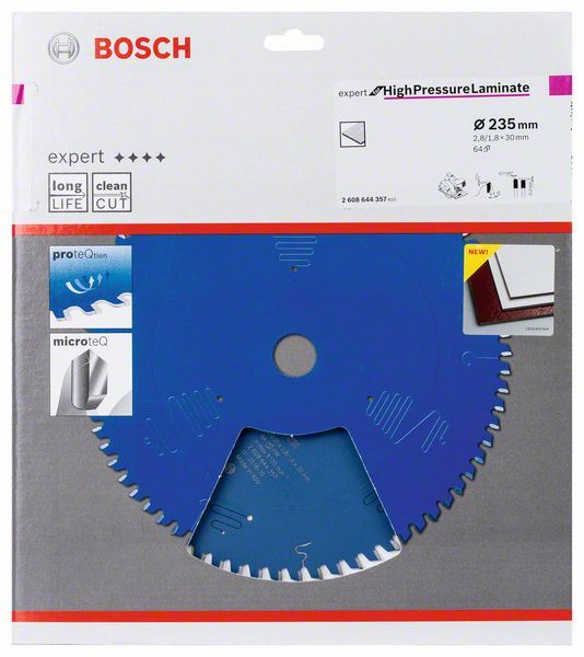 List kružne testere za laminat EX TR H 235x30-64 Bosch 2608644357, EX TR H 235x30-64