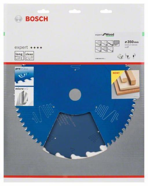 List kružne testere Expert for Wood Bosch 2608644073, 350 x 30 x 3,5 mm, 24