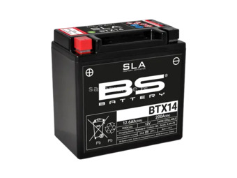 Akumulator BS 12V 12Ah gel BTX14-FA levi (150x87x145)