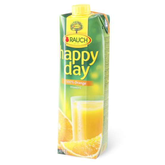 Negazirani sok HAPPY DAY pomorandža 1l