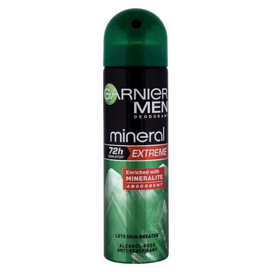 Dezodorans GARNIER MINERAL MEN Extreme 72h 150 ml