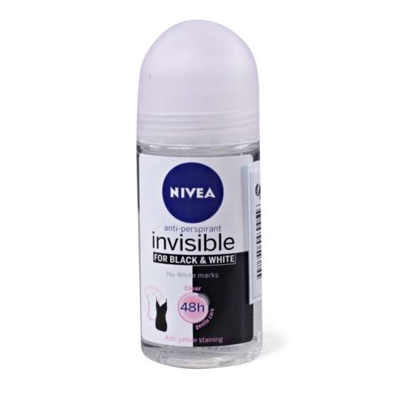 Roll-on NIVEA Black&White clear 50ml