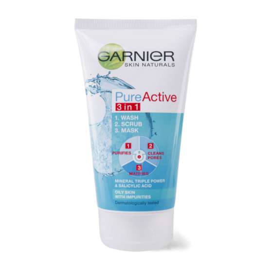 Maska za lice GARNIER Gel 3in1 150ml