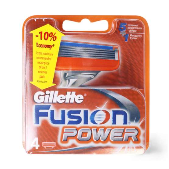 Patrone za žilet GILLETTE Fusion 4crt