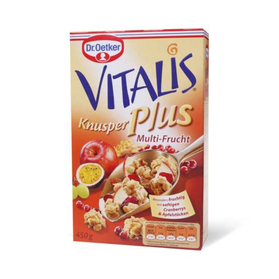 Musli VITALIS krispi plus voćni 450g