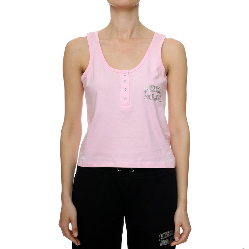 ŽENSKA MAJICA RUSSELL ATHLETIC ANGELOU-TOP WITH SMALL BUTTON