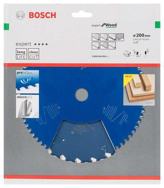 List kružne testere Expert for Wood Bosch 2608644054, 200 x 32 x 2,8 mm, 24