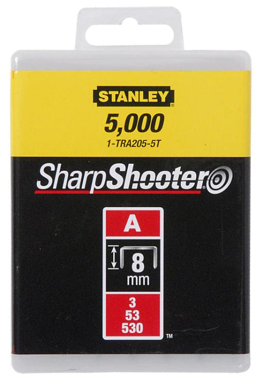 Stanley 1-TRA205T Klemerice tip "A" (53) / 1000kom - 8 mm